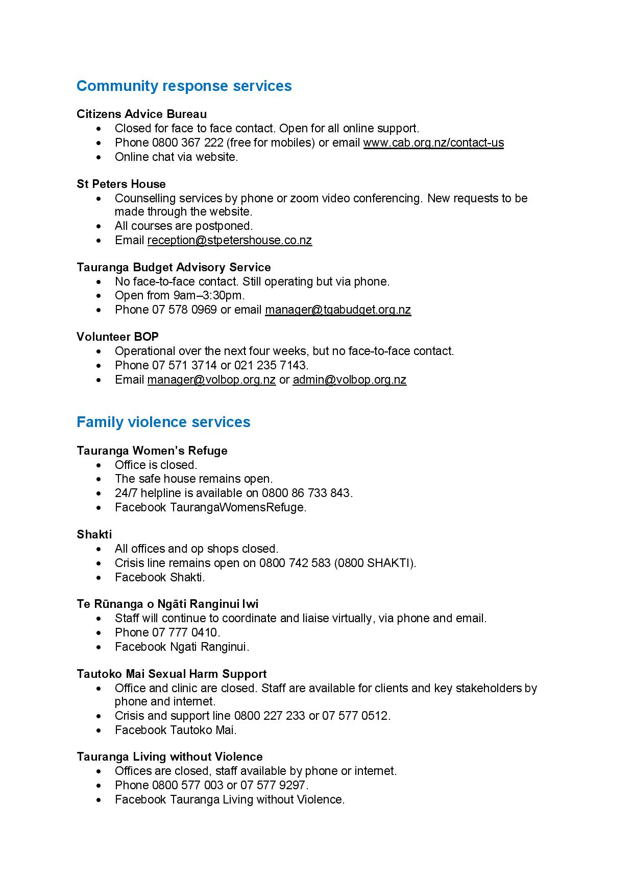 Essential Community & Social Services | Whaioranga Trust